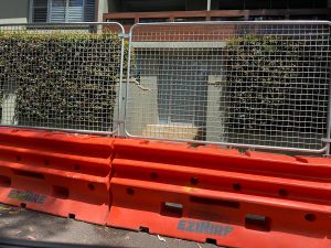 Armorzone 2 metre water filled crash barrier – EZI Hire Solutions Sydney