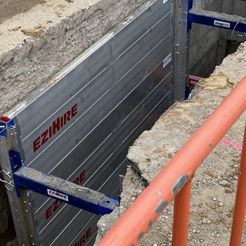 Modular aluminium panel system shoring boxes (MAPS) – EZI Hire ...